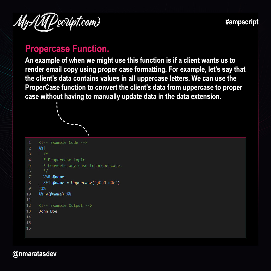 AMPscript String Functions Beginner Level – My AMPscript